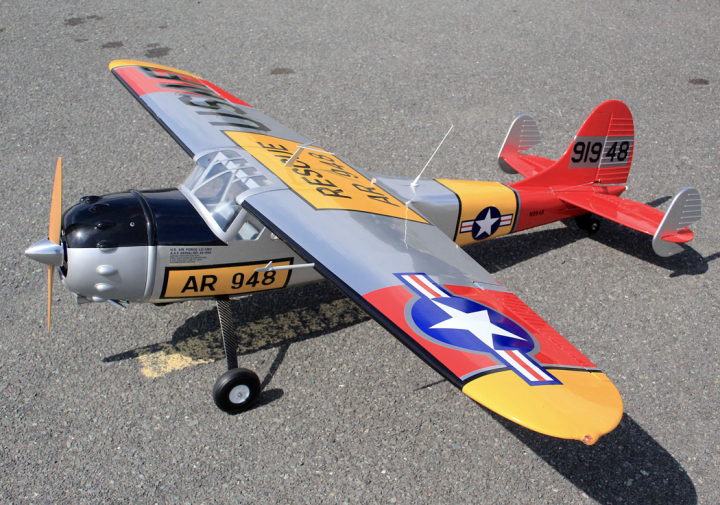 Cessna 195 USAF 229cm 35-50cc Gas ARF