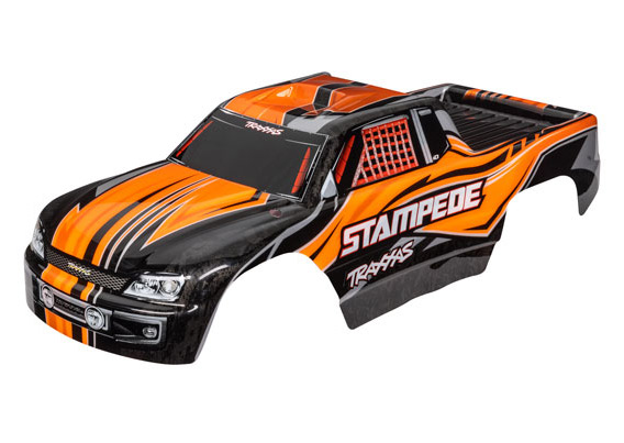 Body Stampede 2WD Orange Painted