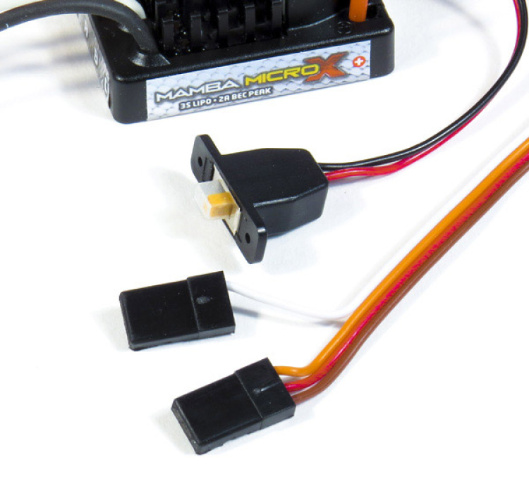 Mamba Micro X - 1:18 fartreglage* Utgått