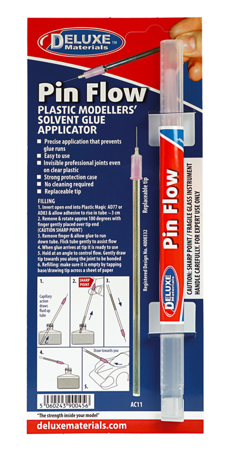 Pin Flow Applicator (till flytande plastlim)