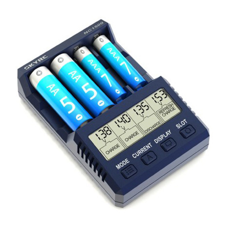 SkyRC NC1500 Laddare AA/AAA NiMH USB