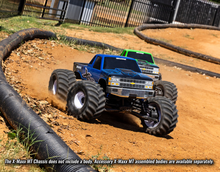 X-Maxx MT 8S 4WD Brushless TQi TSM (utan Kaross)